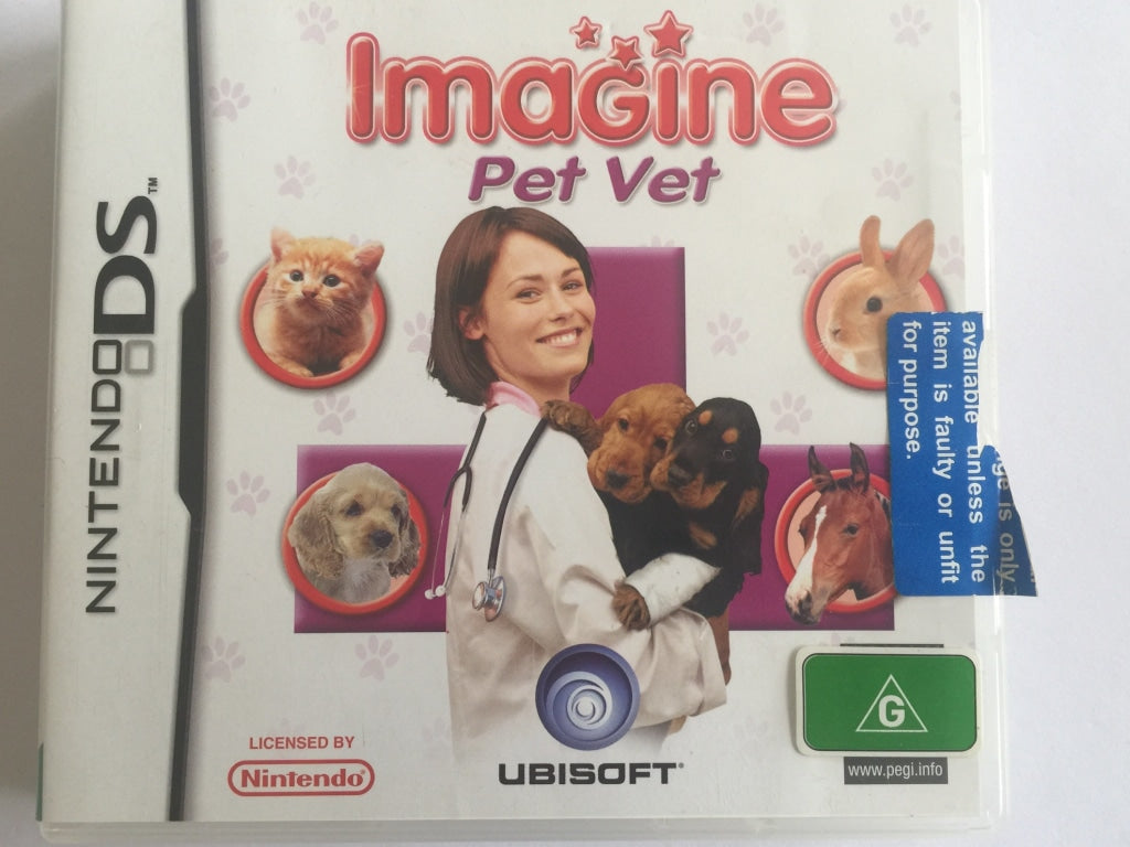 Imagine Pet Vet Complete In Original Case – The Game Experts