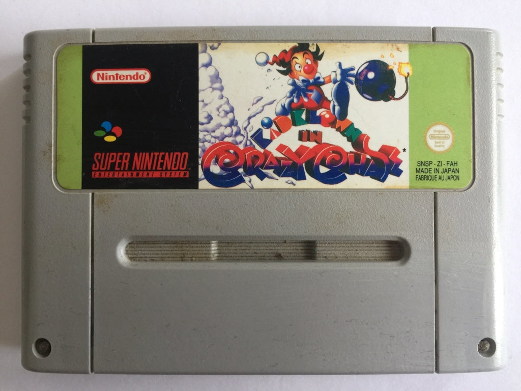 Kid Clown in Crazy Chase Cartridge – The Game Experts