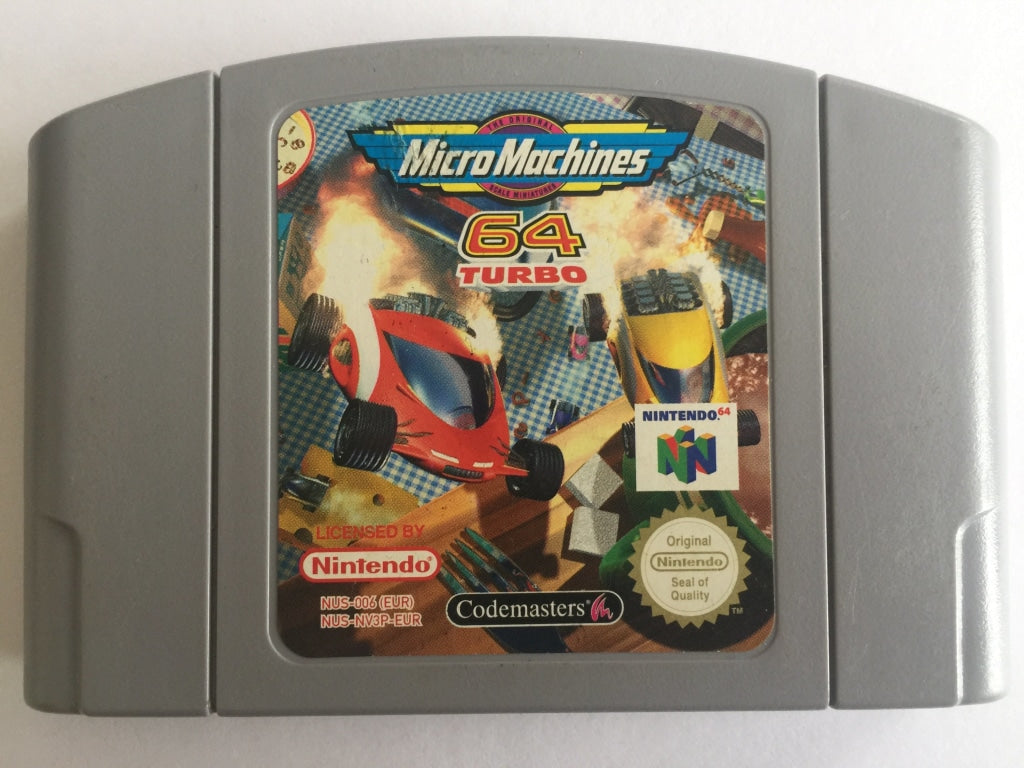 Micro Machines Cartridge – The Game Experts