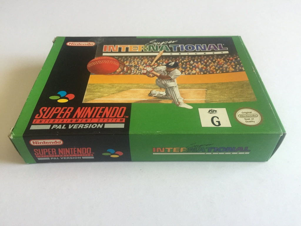 Super Inernational Cricket Complete in Box – The Game Experts