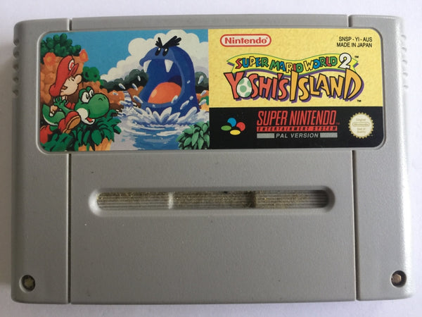 Super Mario World 2 Yoshi s Island Cartridge The Game Experts