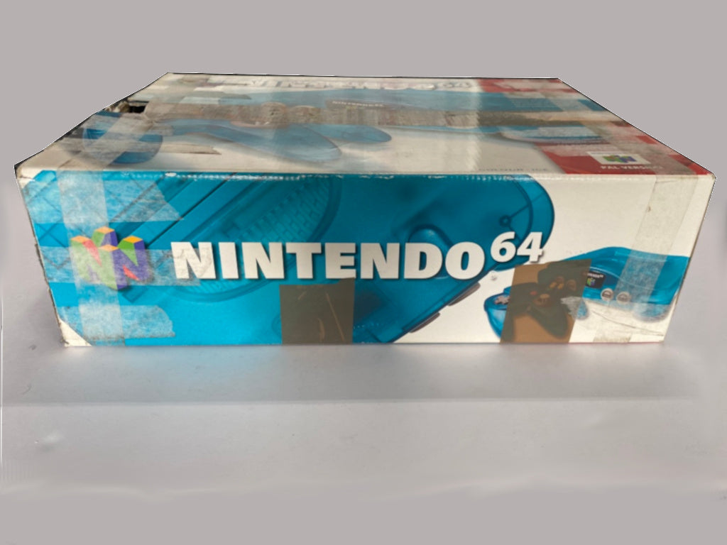 Nintendo 64 N64 Ice Blue Funtastic Console In Original Box – The Game ...