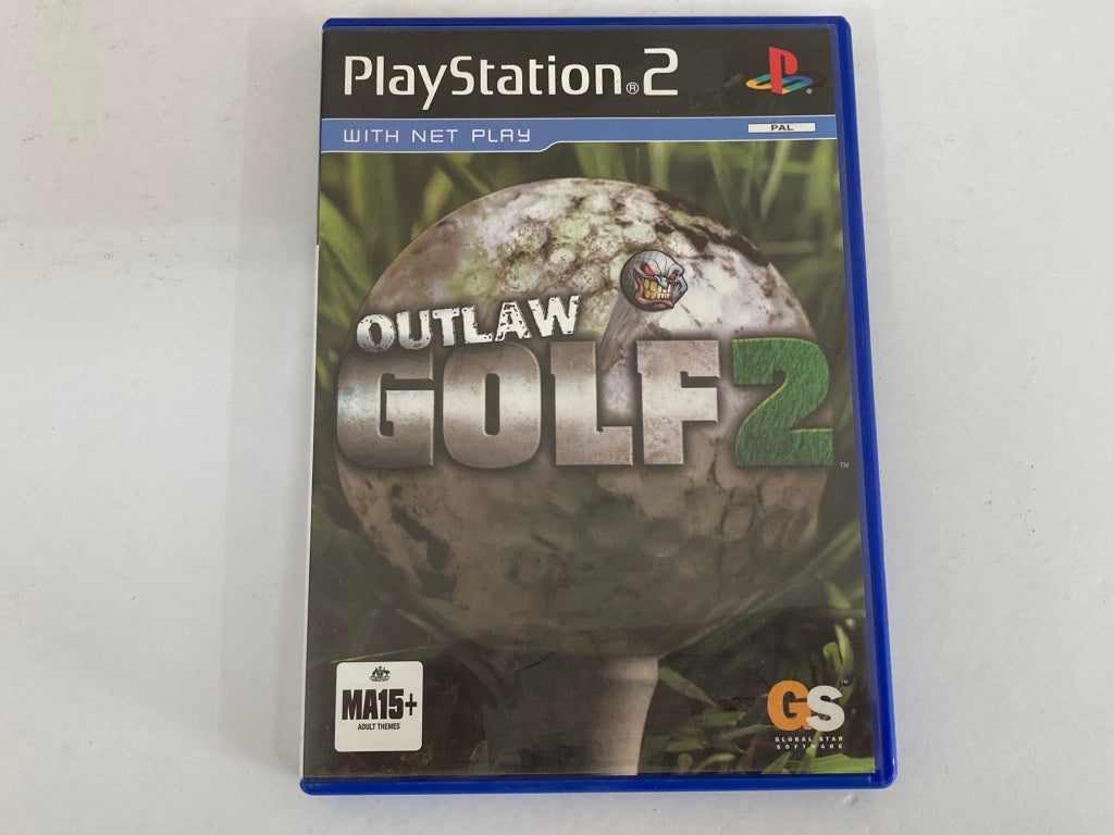 Outlaw Golf 2 Complete in Original Case – The Game Experts