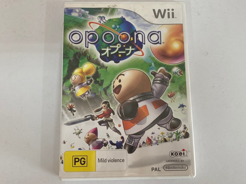 Opoona Complete in Original Case – The Game Experts