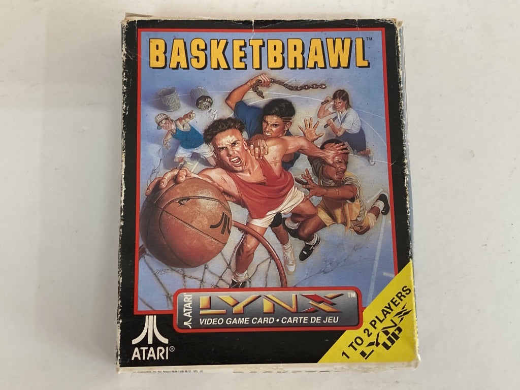 Basketbrawl Atari Lynx Complete In Box – The Game Experts